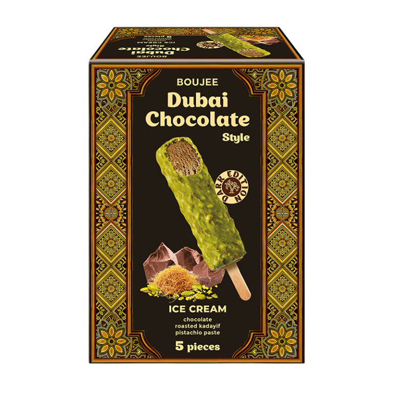 BOUJEE DOVGAN, Ice Cream, Dubai Style w/Dark Chocolate – ANKA FOODS